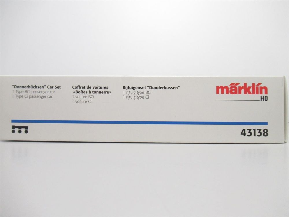 Märklin 43138 DB "Donnerbüchsen" Set AC (Gebraucht) in Basel für CHF 45 ...