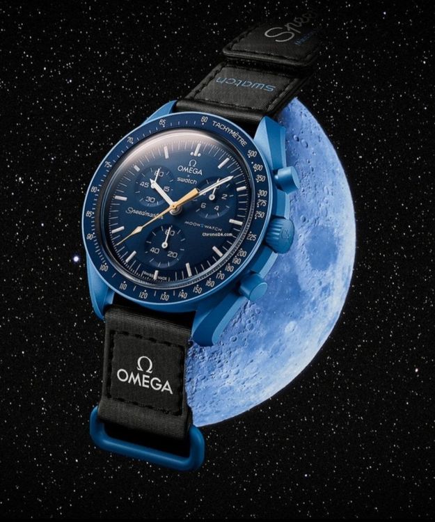 Swatch/Omega-Neptune (Neu und originalverpackt) in Riehen für CHF 799 ...