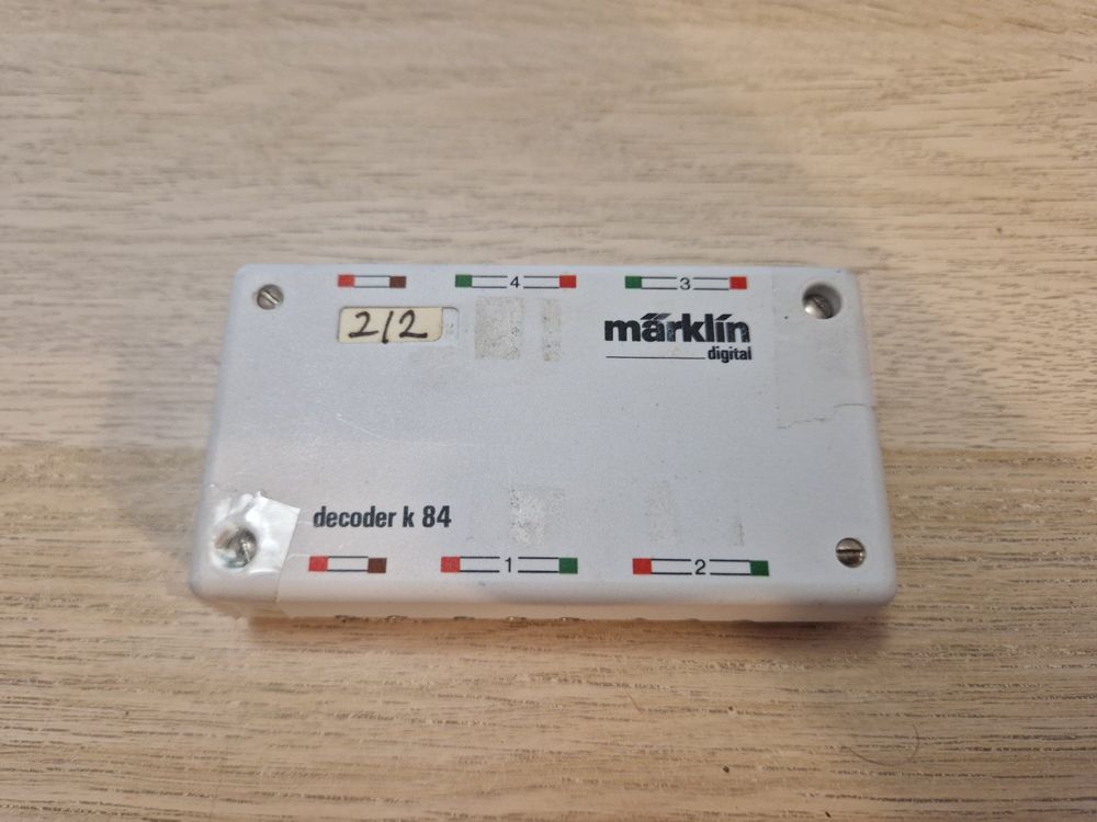 Märklin 6084 Weichendecoder K84 (Gebraucht) in für CHF 22 – mit Lieferung auf Ricardo kaufen