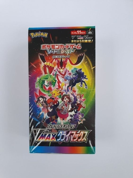 Pokemon VMAX Climax Display S8b Box JPN! Neu! Sealed! (Neu und ...