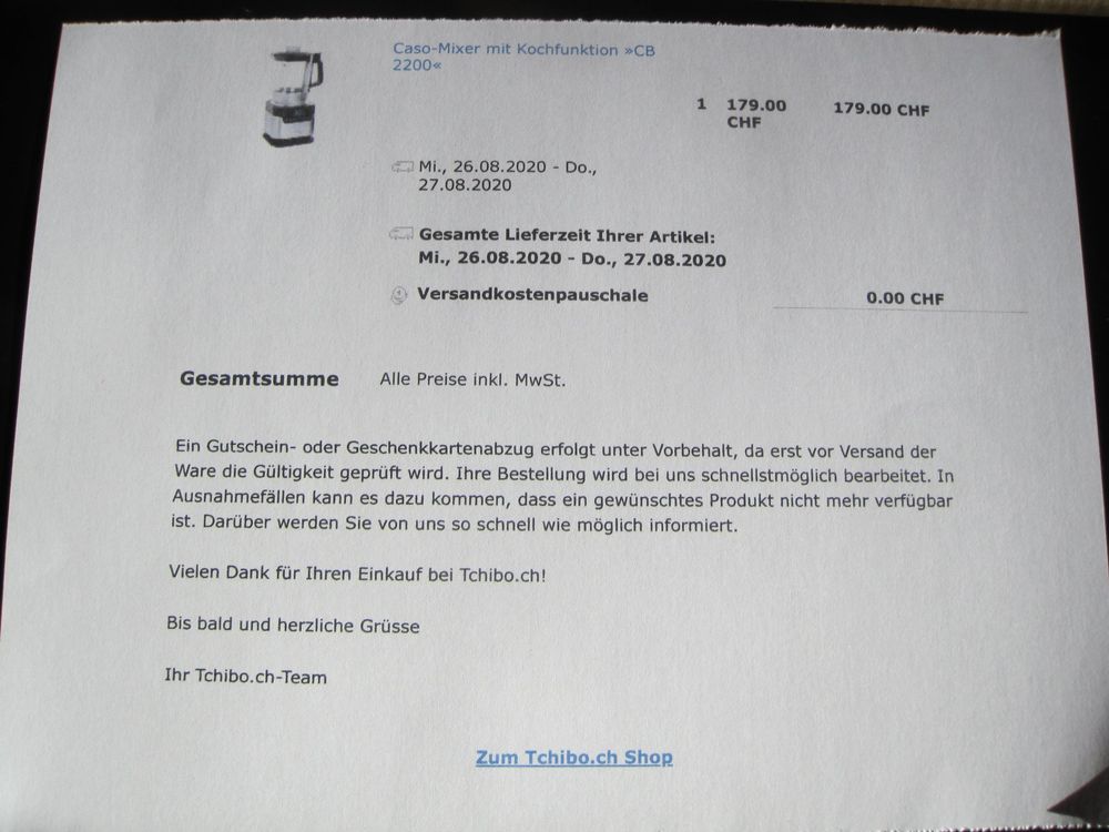 NEU Caso Design (Stand-)Mixer mit Kochfunktion & Ice-Crushen (Neu und originalverpackt) in Rafz ...