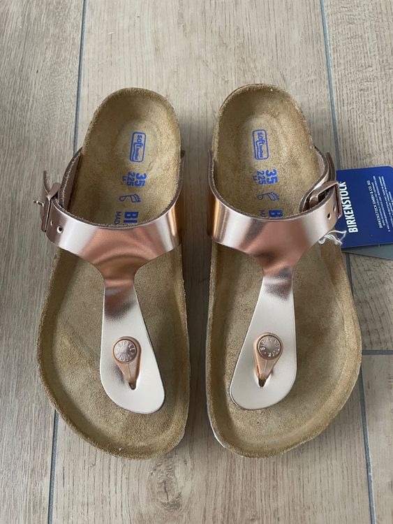 Birkenstock Gizeh Bronze Gr. 35 NEU | Kaufen auf Ricardo