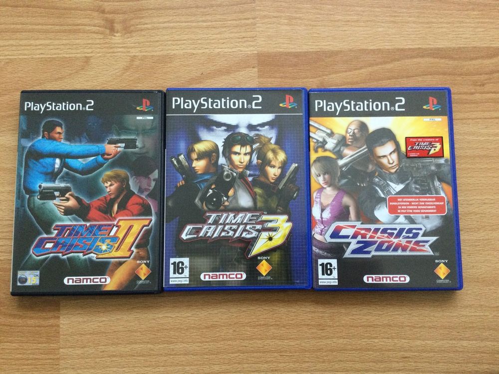 Time Crisis Set PS2 TOP (Gebraucht) in Basel für CHF 20 – mit Lieferung ...