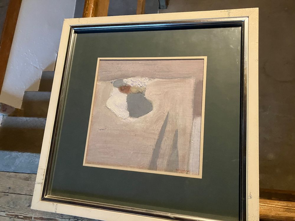 Orig. sign. Gemälde, gerahmt, ca 44 x 44 cm | Kaufen auf Ricardo