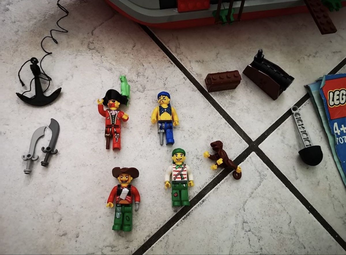 Lego Captain Redbeard's Pirate Ship 7075 Piratenschiff (Gebraucht) in ...