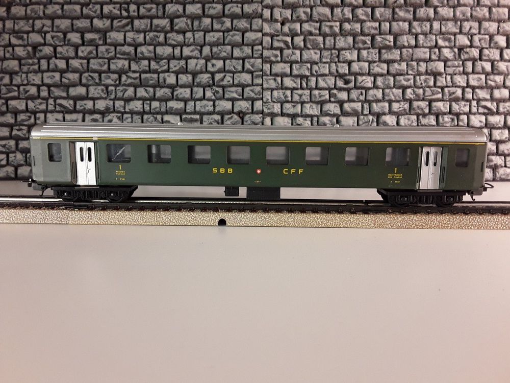 Modelleisenbahn _ Lima _ Personenwagen SBB CFF _ Spur H0 (Gebraucht) in Uerikon für CHF 12 – mit ...