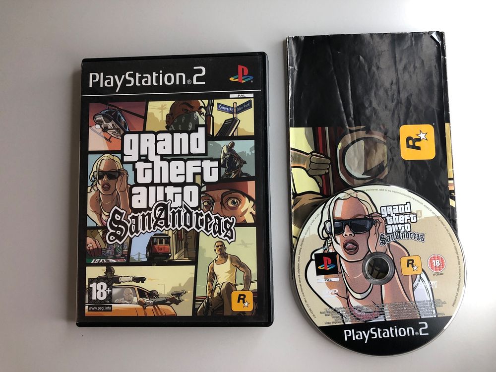GTA San Andreas - PS2 (Gebraucht) in St.gallen für CHF 4 – mit Lieferung auf Ricardo kaufen