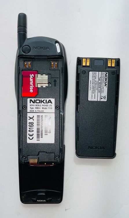🇫🇮 Original Nokia 7110 Matrix Film 90s & Original Charger (D'occasion ...
