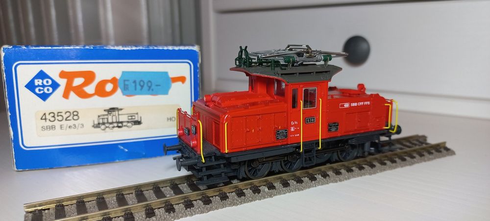 Roco 43528 SBB Ee 3/3 16381 rot H0 1:87 DC (Gebraucht) in Olten für CHF ...