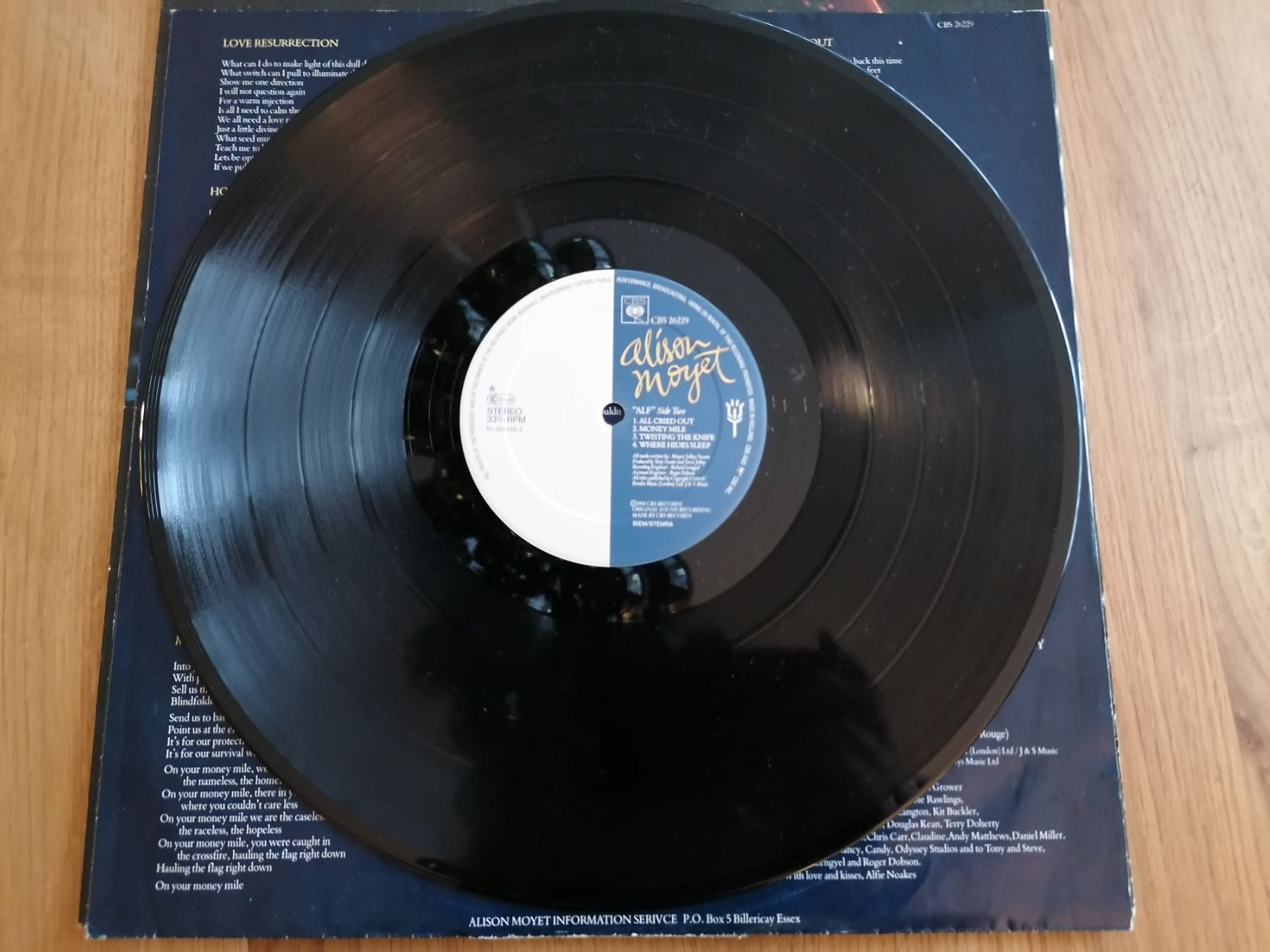 LP - Alison Moyet - Alf - Vinyl 1984 (Gebraucht) in Basel für CHF 8.9 ...