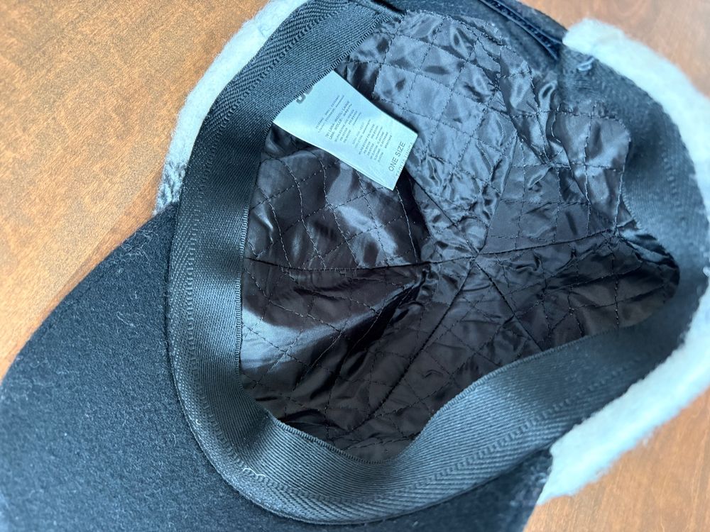 Jail Jam - warmes Wintercap, Grau/Weiss, Neu! (Neu (gemäss Beschreibung ...