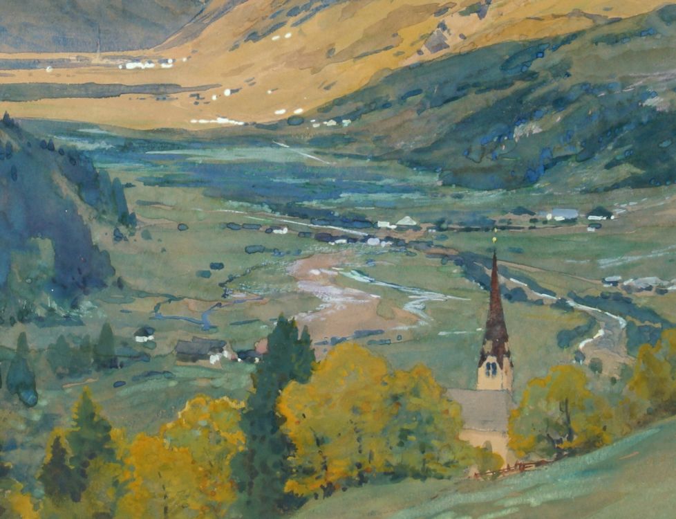 Edward Harrison Compton: Blick ins Inntal (Gebraucht) in Meilen für CHF ...