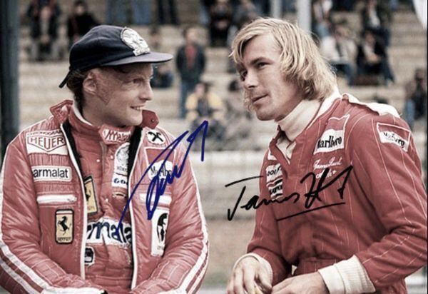 Niki Lauda James Hunt Autogramm Vintage Formel 1 (Neu (gemäss ...