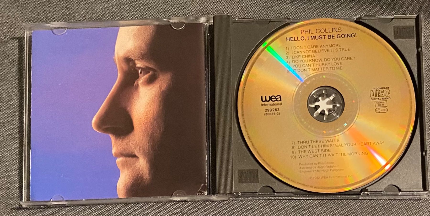 Phil Collins CD Hello, I Must Be Going! (1982) (Gebraucht) in Luzern ...