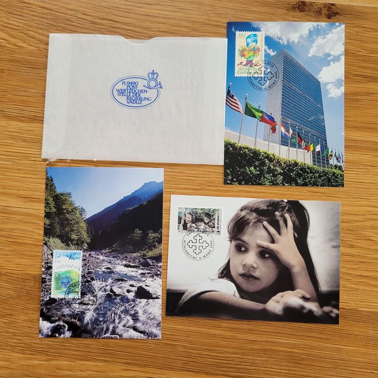 Maximum Karte 1995 MK/ Nr. 131 Vaduz Lichtenstein (Gebraucht) in Biel/Bienne für CHF 2 – mit ...