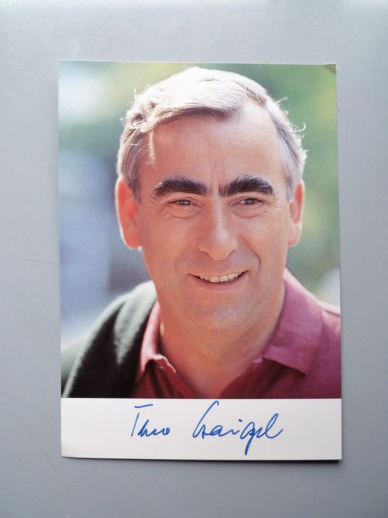 Autogramm Theo Waigel (Gebraucht) in Neuhausen am Rheinfall für CHF 9 ...