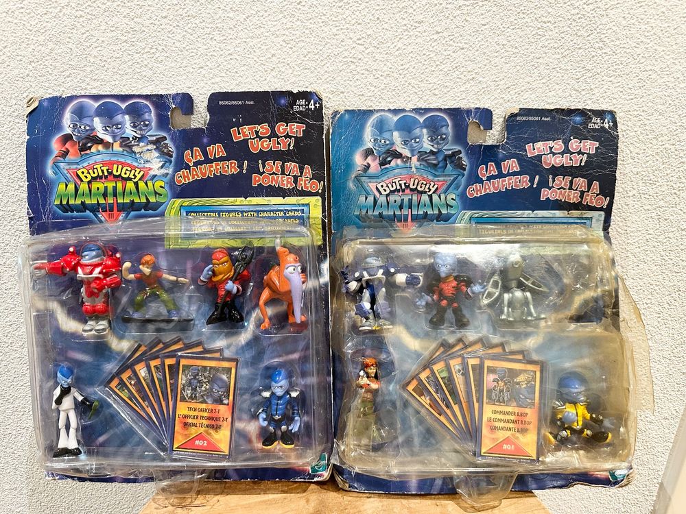 Hasbro vintage butt ugly martians 6er-Pack Karten neu pvc (Gebraucht) in Baar für CHF 10 – mit ...