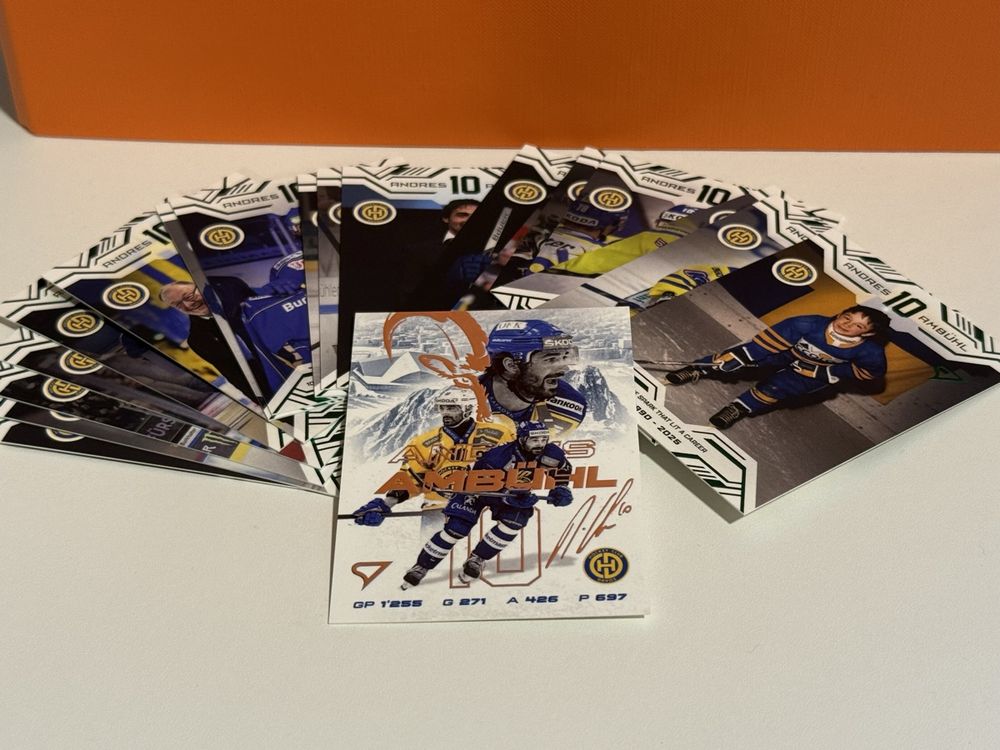 HC Davos | Andres Ambühl Base Set 1 - 18 plus Mosaic (Gebraucht) in ...