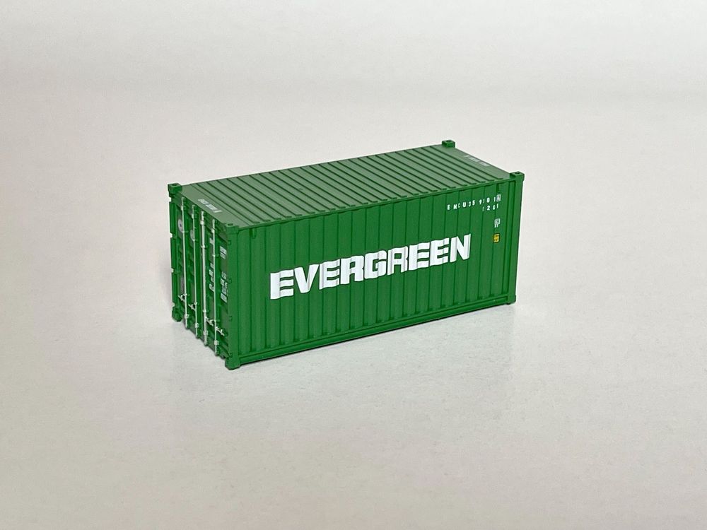 20ft Frachtcontainer Evergreen (H0) | Kaufen auf Ricardo