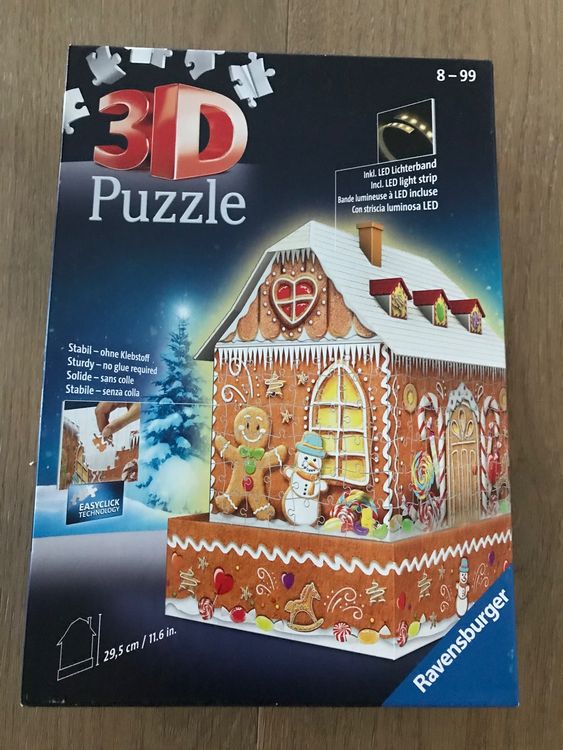 3D Puzzle (257 Teile) Ravensburger mit Led (Gebraucht) in Affoltern am ...