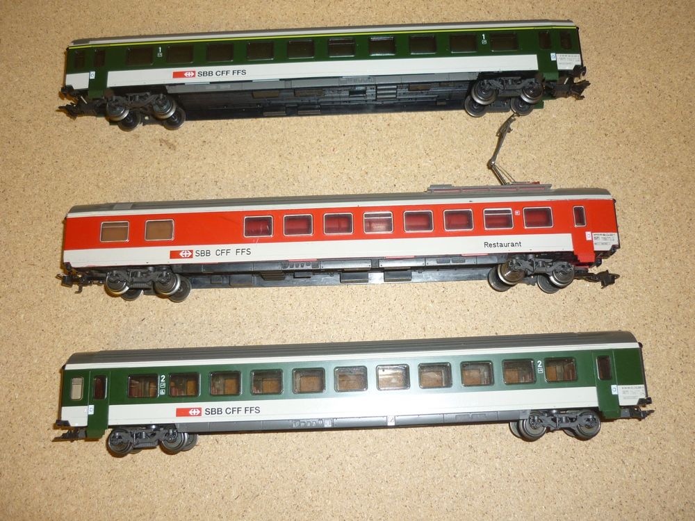 3 SBB Personenwagen (Gebraucht) in Herisau für CHF 27 – mit Lieferung ...