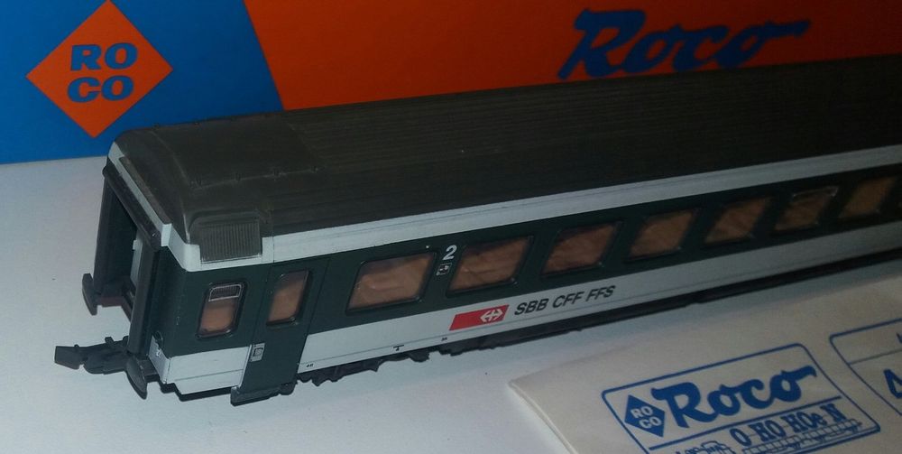 Roco 44227A - - - SBB EW IV Wagen 2. Klasse - HO (Gebraucht) in Giebenach für CHF 19 – mit ...