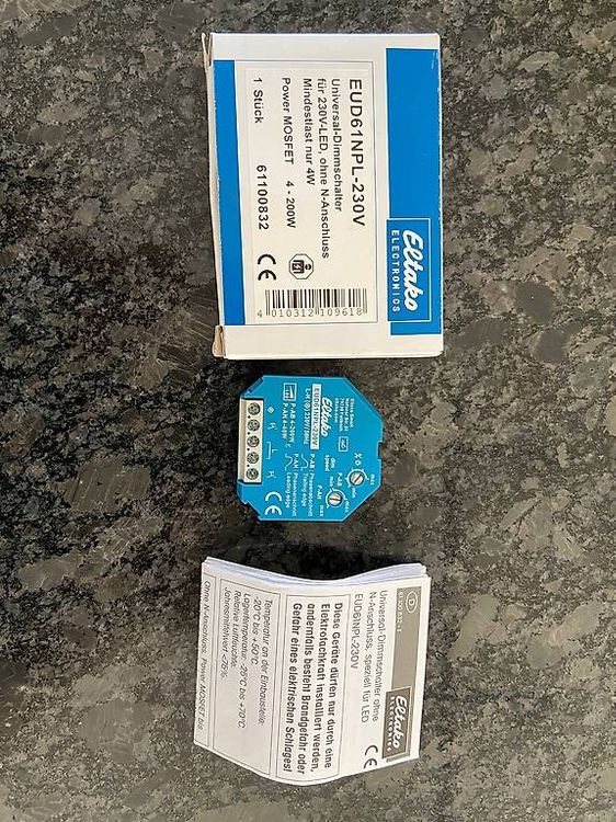 Eltako Universaldimmer EUD61NPN-230V (Gebraucht) in Mettmenstetten für CHF 25 – mit Lieferung ...