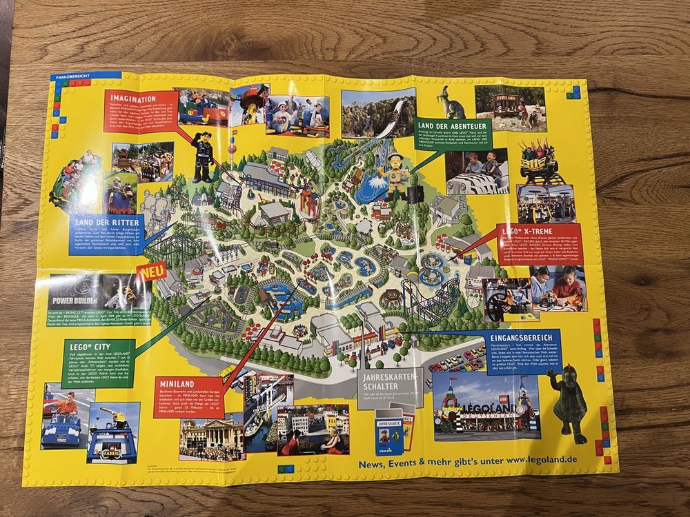 Sammlerstück: Legoland Deutschland 2004 Prospekt/Flyer (Neu (gemäss ...