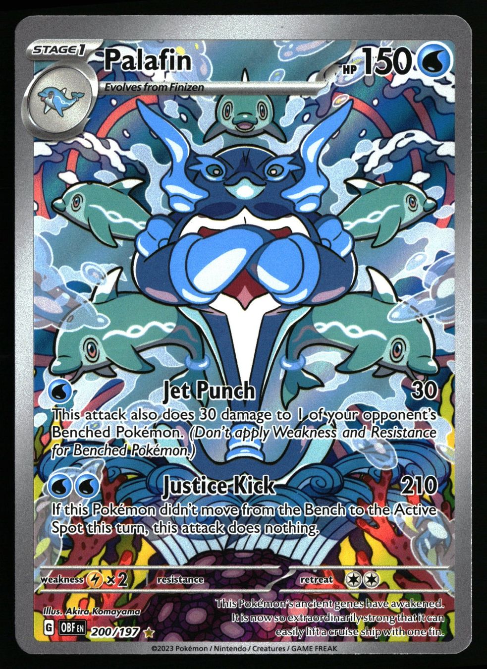 Palafin #200 Pokemon Obsidian Flames (Gebraucht) in Feuerthalen für CHF ...