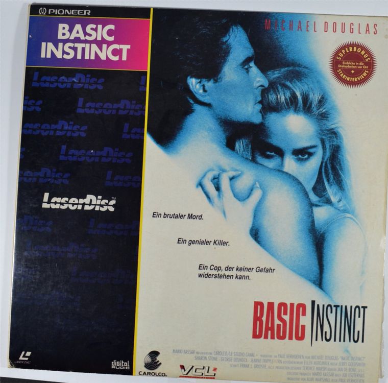 Laserdisc: BASIC INSTINCT - Michael Douglas / Sharon Stone | Kaufen auf Ricardo