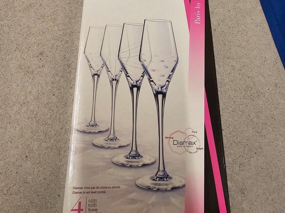 Cristal d'arques sektglas set (Neu (gemäss Beschreibung)) in Altdorf UR für CHF 25 – mit ...