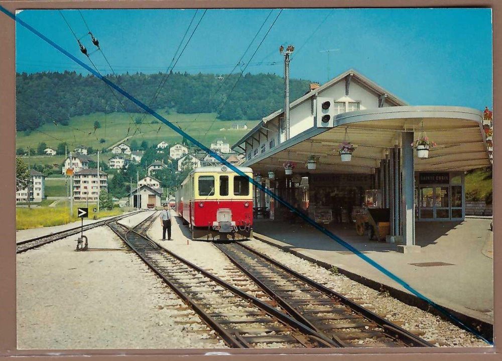 Ste Croix. Gare. Chemin de Fer Yverdon - Ste Croix. (Gebraucht) in Horw ...