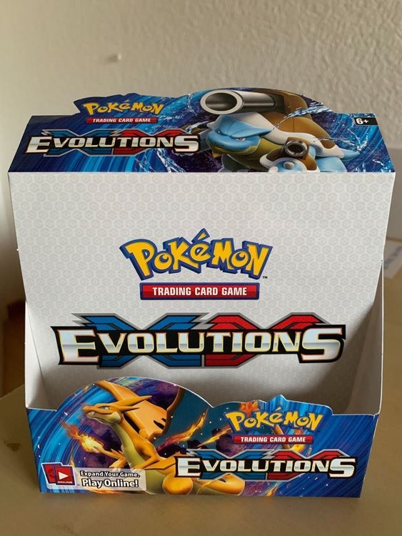 Pokemon Evolutions Display Box leer (Neu (gemäss Beschreibung)) in ...