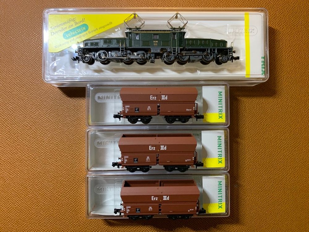 Minitrix N 12413 Ce 6/8 Il 14310 SBB G-Zug DC Digital | Kaufen auf Ricardo