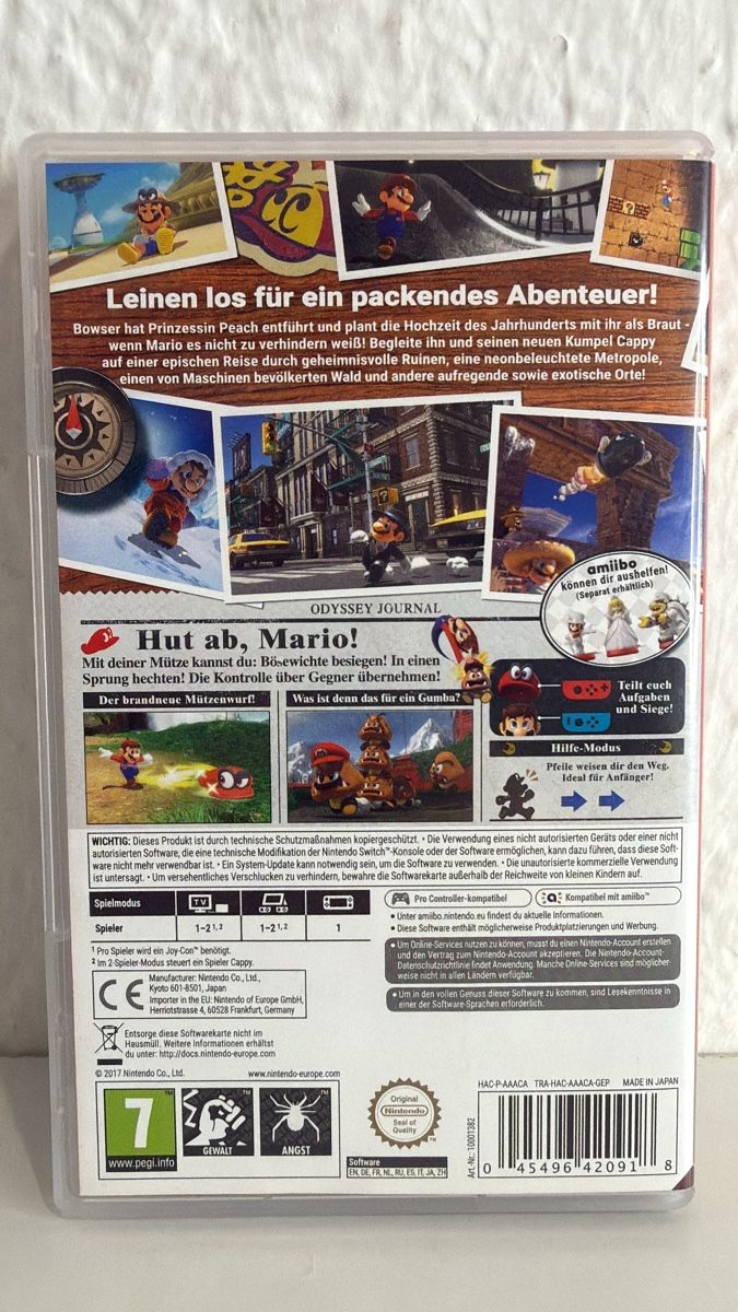 Super Mario Odyssey - Nintendo Switch Game - Great Fun! (Gebraucht) in ...