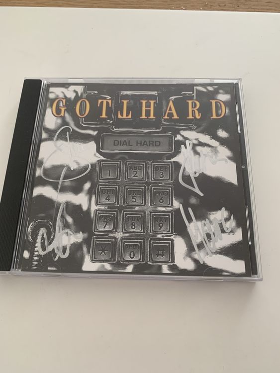 Gotthard / Dial Hard / mit Unterschriften / 1993 (Gebraucht) in Dübendorf für CHF 35 – mit ...