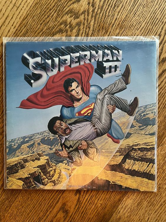 Superman III Soundtrack Vinyl Ken Thorne/Giorgo Moroder 1983 (D ...