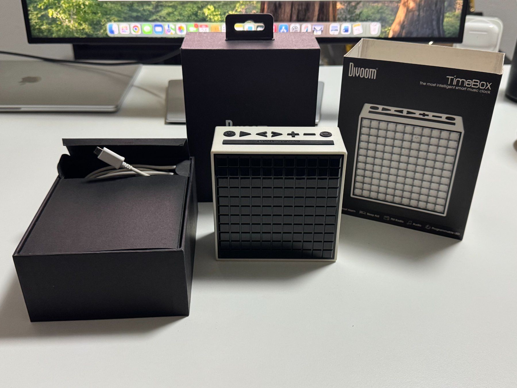 Divoom TimeBox – Neuwertig (Neu (gemäss Beschreibung)) in Bösingen für ...