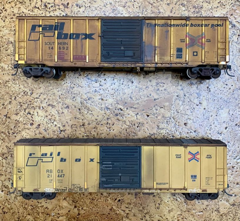 NARC Railbox Boxcar 50ft gealtert (Gebraucht) in Gsteigwiler für CHF 89 ...