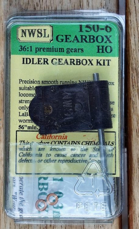 HO Getriebe-Box von NWSL 36:1 für 3.0mm Achswellen (Neu und ...