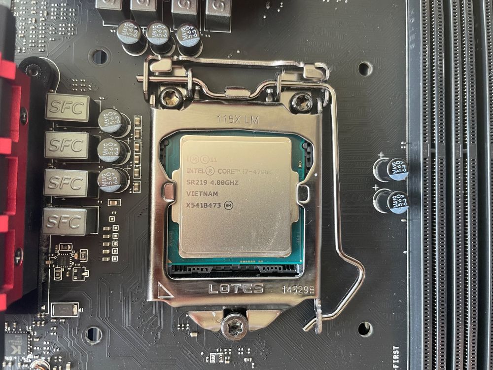 CPU i7 4790k + Mainboard Z97 Express Gaming 5 (Intel/MSI) | Kaufen auf ...