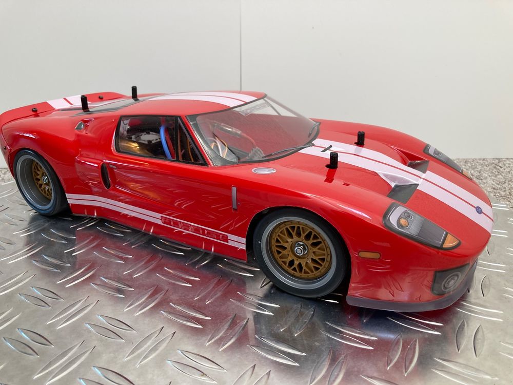 RC Karosserie Ford GT40 HPI passend auf TT-02 Tamiya 1:10 | Kaufen auf ...