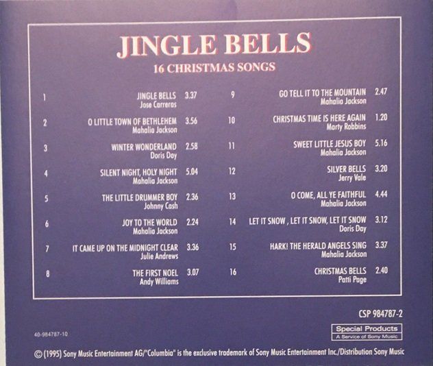 Jingle Bells - 16 Christmas Songs (CD) (Gebraucht) in Grüningen für CHF ...