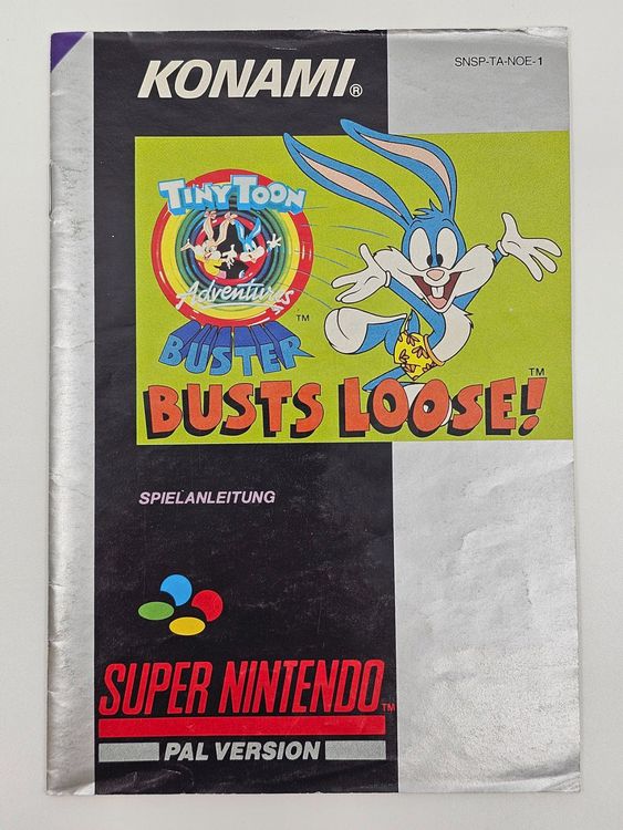 SNES Tiny Toon Adventures: Buster Busts Loose! OVP ab 1CHF | Kaufen auf ...