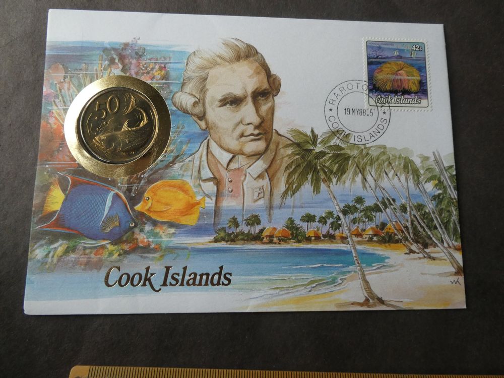 Cook Islands 1988, Münzbrief | Kaufen auf Ricardo