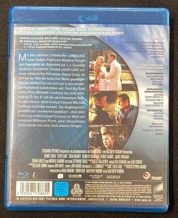 LAYER CAKE BLU-RAY | Kaufen auf Ricardo