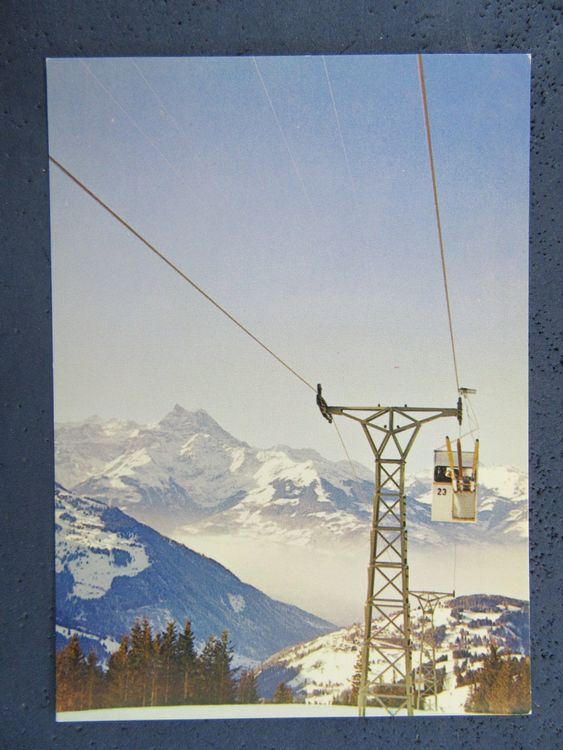 AK VD TELECABINE BARBOLEUSAZ-CHAUX SKI SCHNEE | Kaufen auf Ricardo