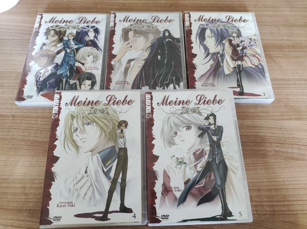 Anime- Meine Liebe vol.1-5 komplette Serie (Neu (gemäss Beschreibung ...