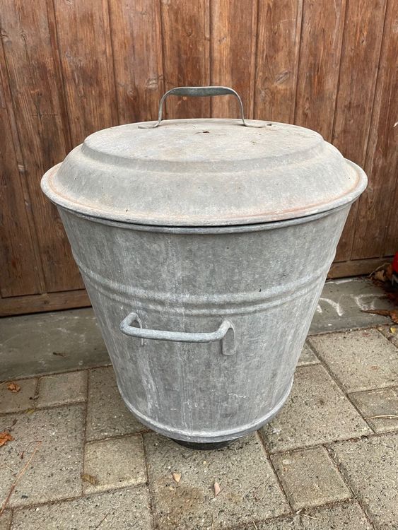 Ancienne Bassine à Lessive en Zinc 40L (Gebraucht) in Vallamand für CHF ...