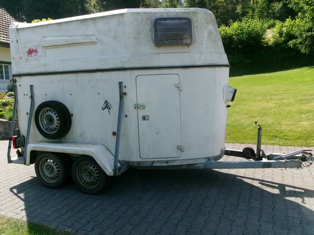 2er Vollpolyester Pferdeanhänger ohne Papiere | Kaufen auf Ricardo